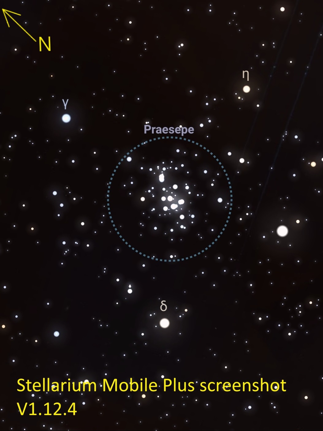 Beehive Cluster M44 NGC2632 (Praesepe) Mar 7,12 2024